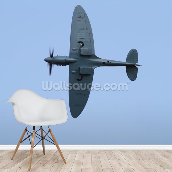 Spitfire Under Carriage Wallpaper | Wallsauce AU