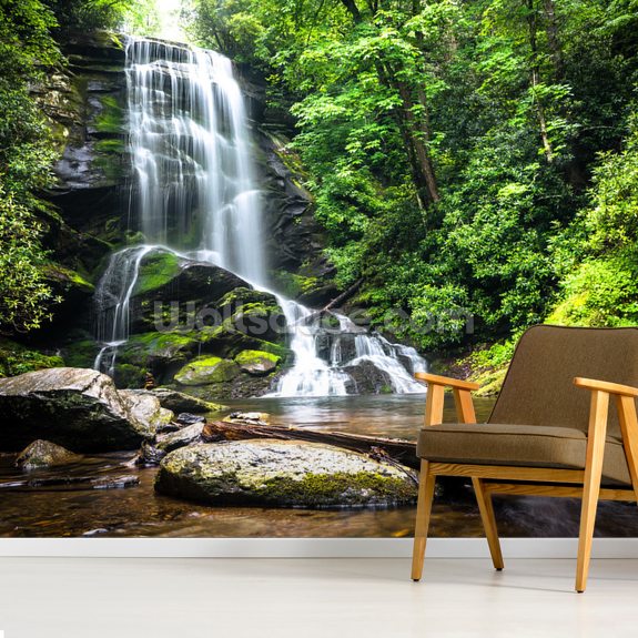 Zen Waterfall Wallpaper | Wallsauce CA