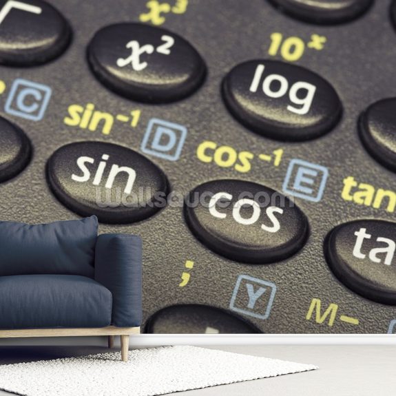 Trigonometry Math Wallpaper | Wallsauce UK