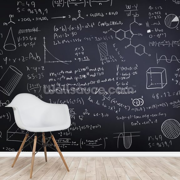 Tableau noir Murale Tableau noir Papier peint | Wallsauce FR