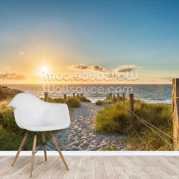 The Way to the Sea Wallpaper Mural | Wallsauce US