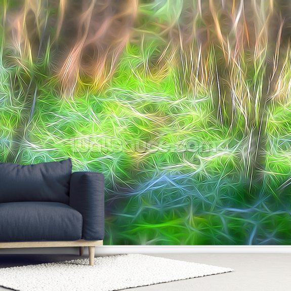 Light Path Wall Mural | Wallsauce AU