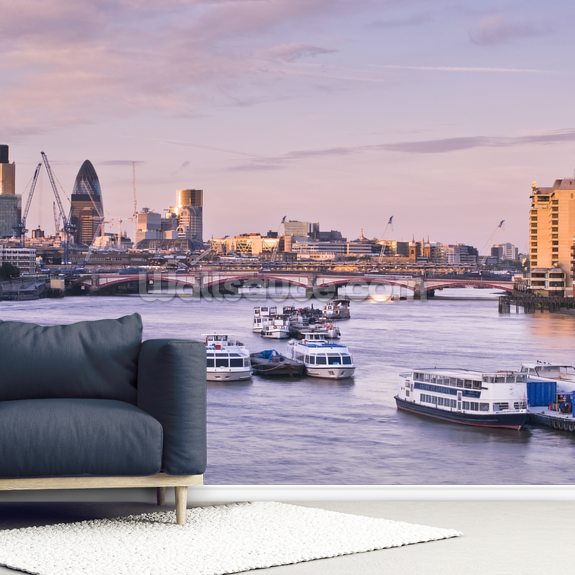 Londoner Skyline Fototapete | Wallsauce DE