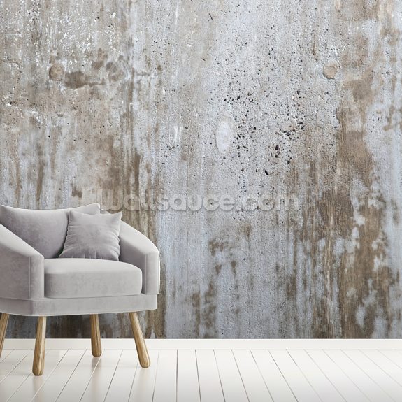 Concrete in Distress Wallpaper | Wallsauce UK