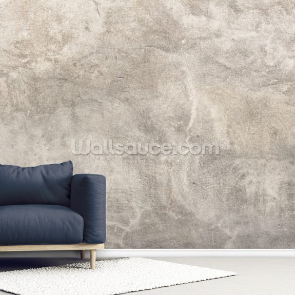 Vintage Plaster Effect Wallpaper Mural | Wallsauce UK