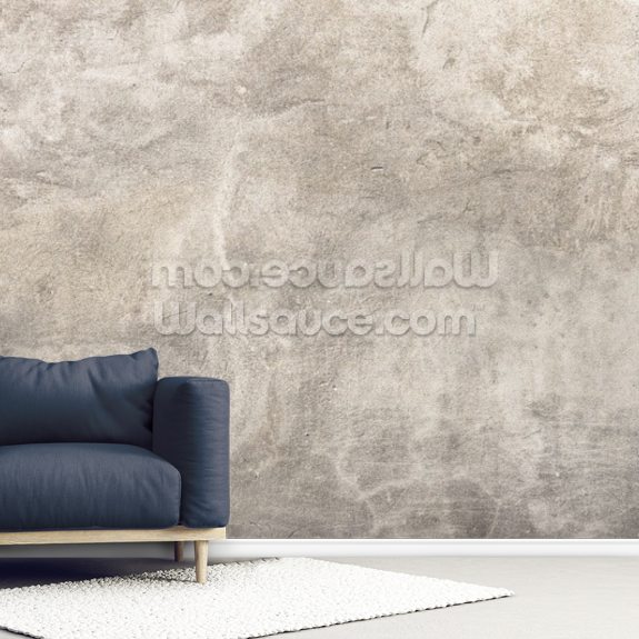 Vintage Plaster Effect Wallpaper Mural | Wallsauce UK