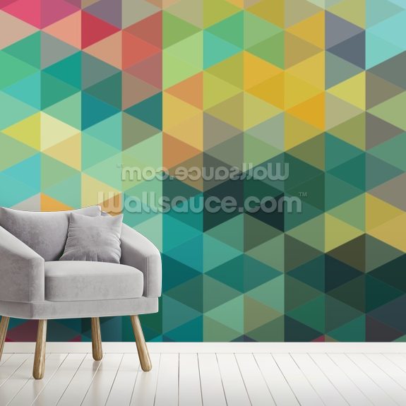 Reflective Wallpaper Mural | Wallsauce UK