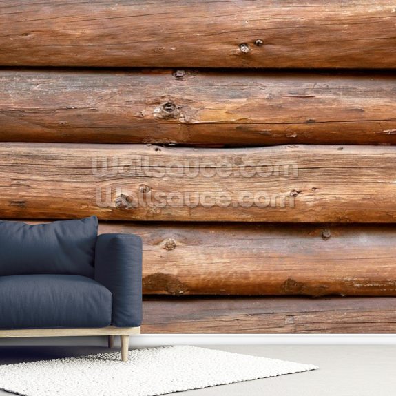 Cabin Wall Wallpaper