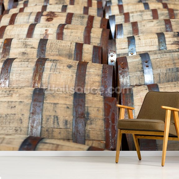 Whiskey Barrel Wallpaper