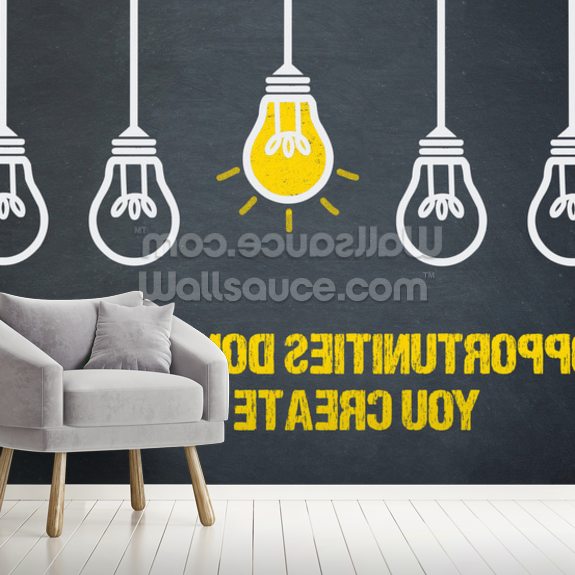 Opportunities Wallpaper Mural | Wallsauce UK