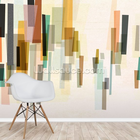 Blurred Wall Mural by Nicola Evans | Wallsauce NZ