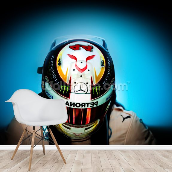 Lewis Hamilton Wall Mural | Wallsauce US