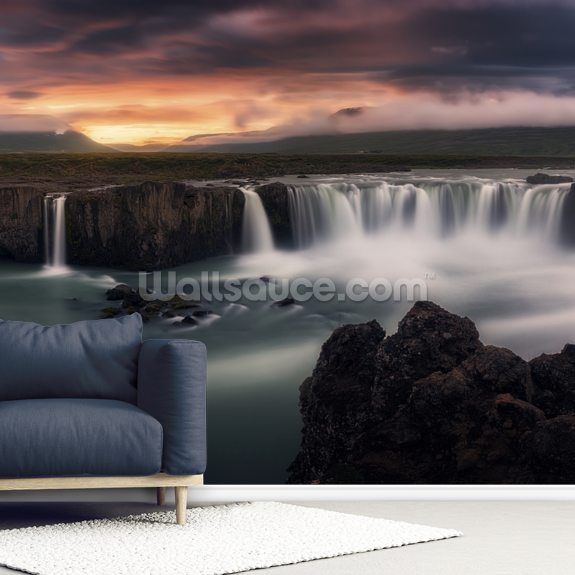 Fire and Water Wall Mural | Wallsauce AU