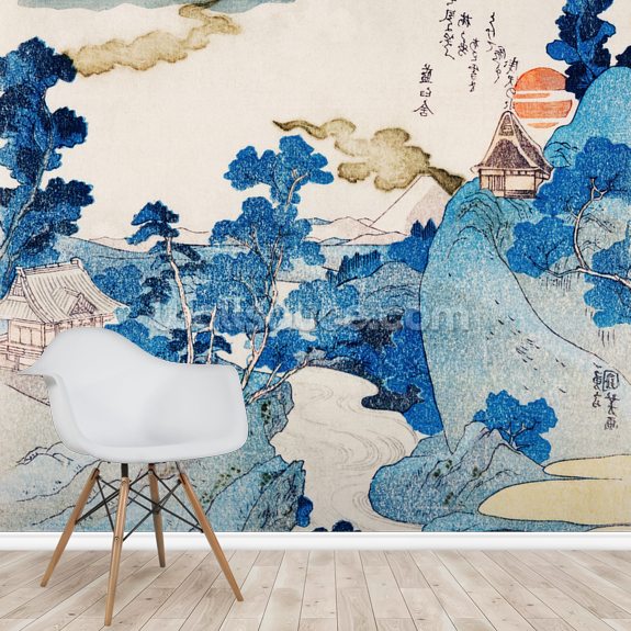 Fuji Nein Yukei Tapete Wandbild | Wallsauce DE