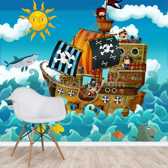 Pirates Mural | Wallsauce AU