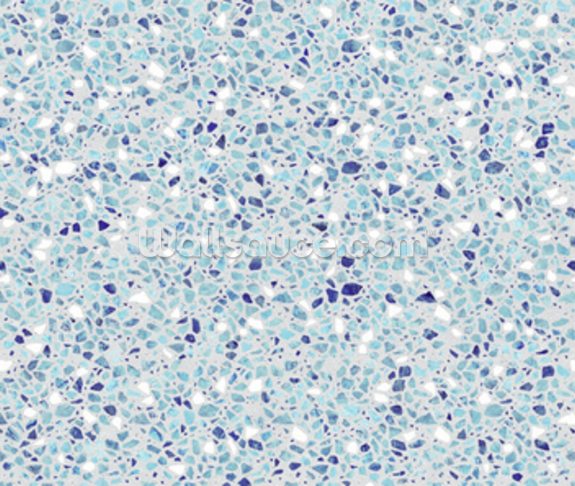 Blue Speckles Wall Mural | Wallsauce AU