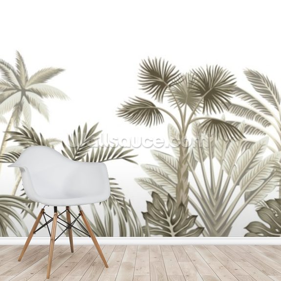 Subtle Jungle Wallpaper | Wallsauce US
