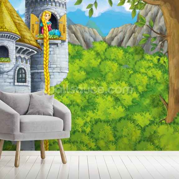 Princess Tower Wallpaper | Wallsauce UK