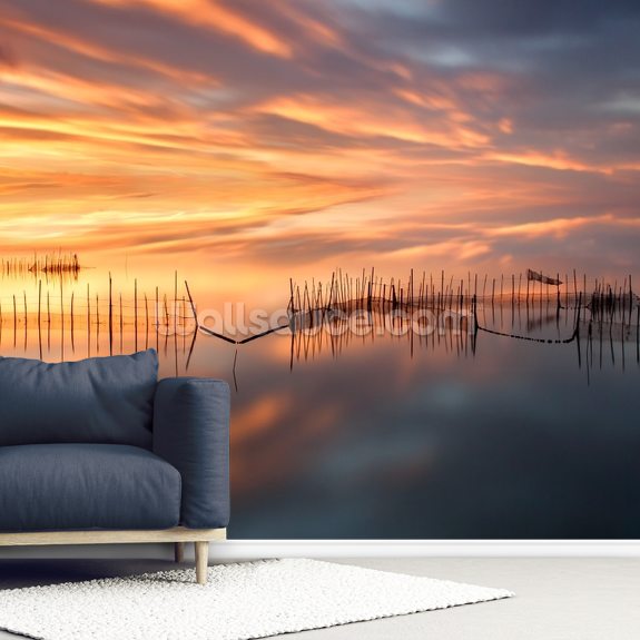 Fishnets Wallpaper | Wallsauce UK