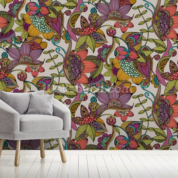 Kass Pattern Wallpaper | Wallsauce UK