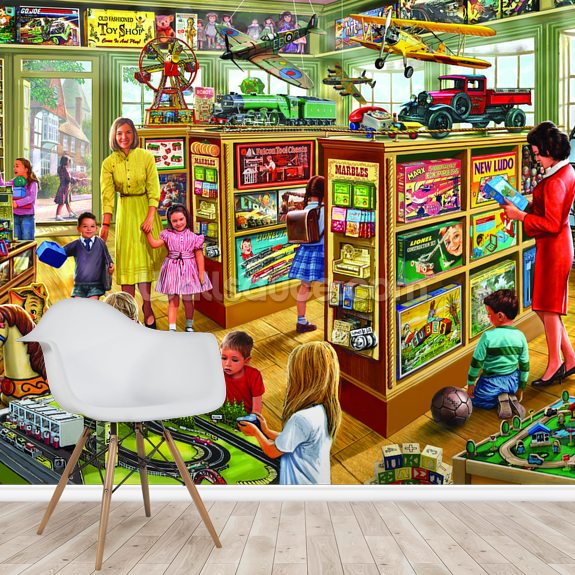 Toy Shop Wallpaper | Wallsauce UK