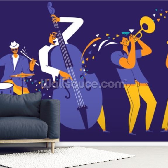 Purple Jazz Vibes Wallpaper | Wallsauce AU