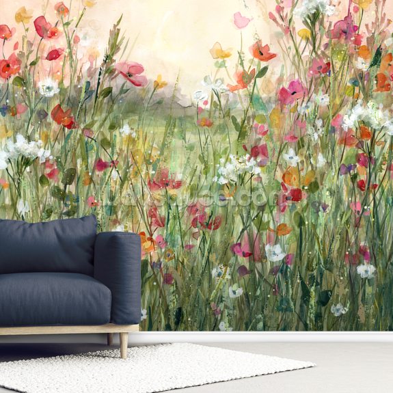 Mural de pared Primavera en plena floración | Wallsauce ES