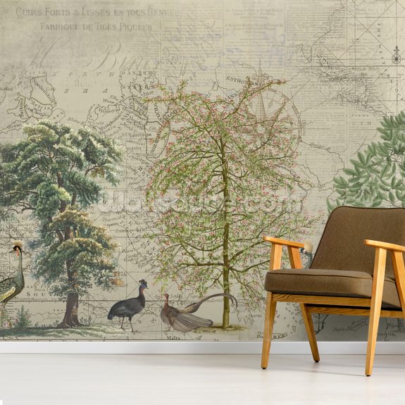 Nordic Birds Wallpaper | Wallsauce UK