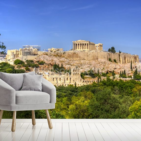The Acropolis, Athens Wallpaper Mural | Wallsauce NZ