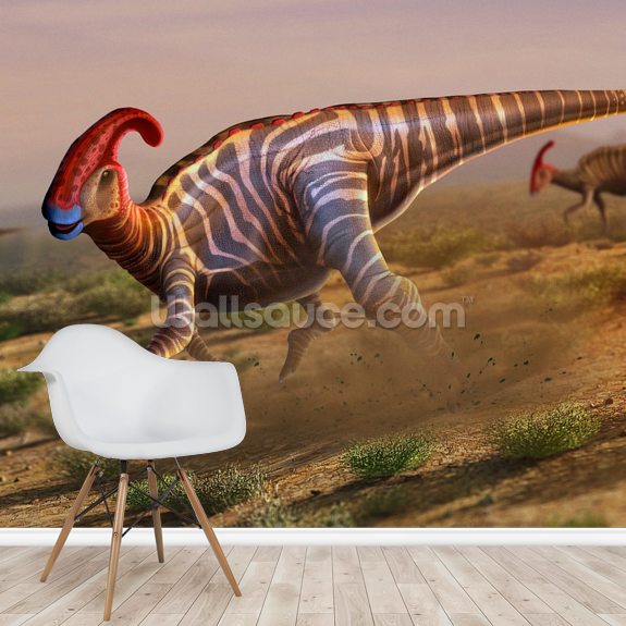 Parasaurolophus Wall Mural | Wallsauce AU