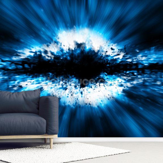 Explodierende Sterntapete | Wallsauce DE