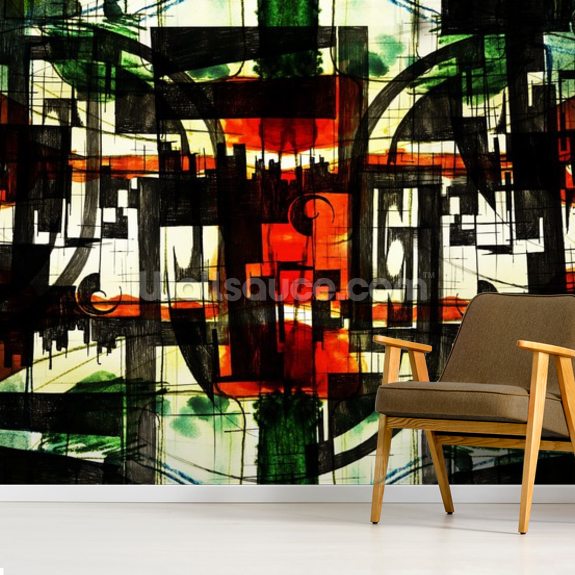 Abstract Red Wallpaper | Wallsauce AU