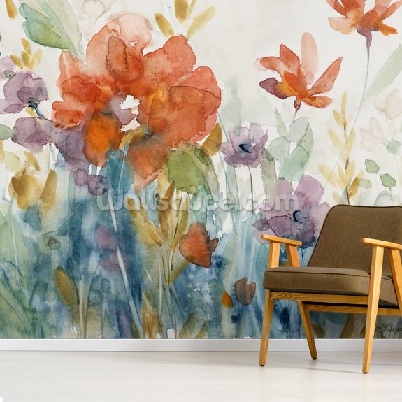 Timeless Gardens Wall Mural | Wallsauce UK
