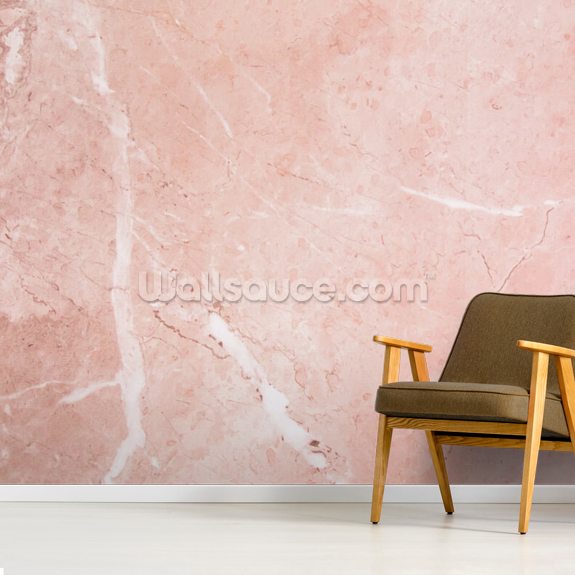 Blush Marble Wallpaper | Wallsauce UK