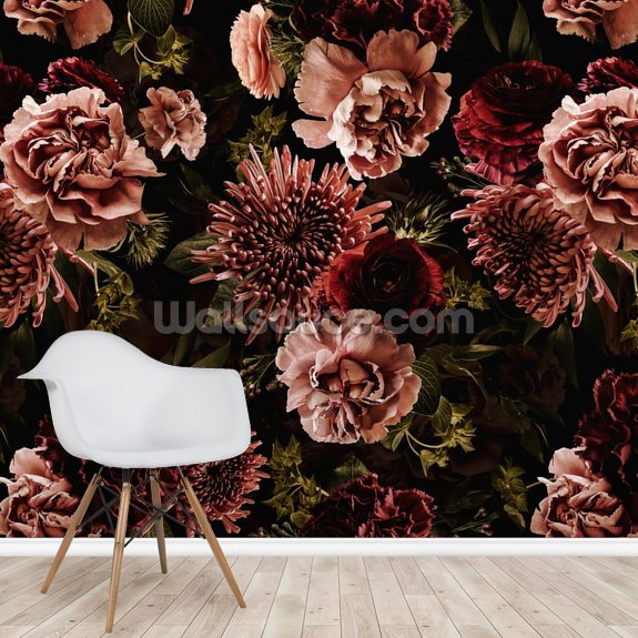 Mix Red Wallpaper | Wallsauce UK