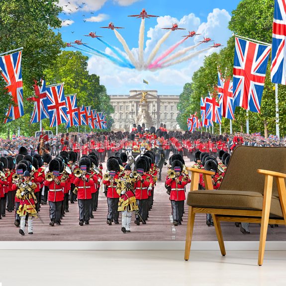 Trooping the Colour Wall Mural | Wallsauce CA