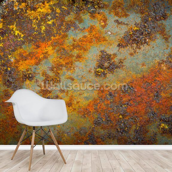 Flecks of Rust Wall Mural | Wallsauce US