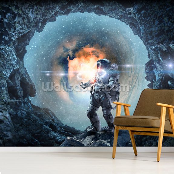 Space Cave Wallpaper Mural | Wallsauce US