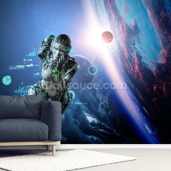 Cyber Run Wallpaper | Wallsauce US