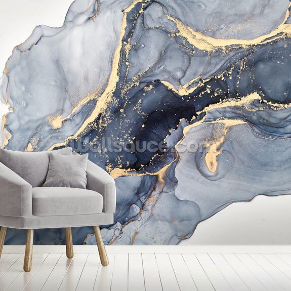 Beautiful Blue Wallpaper | Wallsauce UK