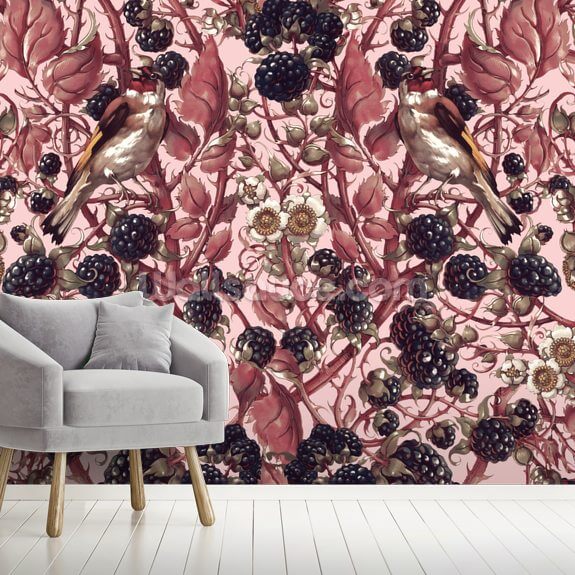 Blackberry Bush Wallpaper | Wallsauce AU