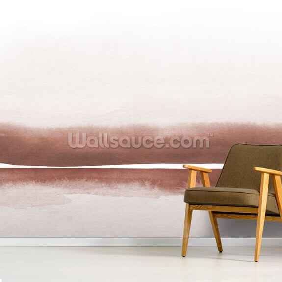 Terracotta Landscape Mural | Wallsauce UK