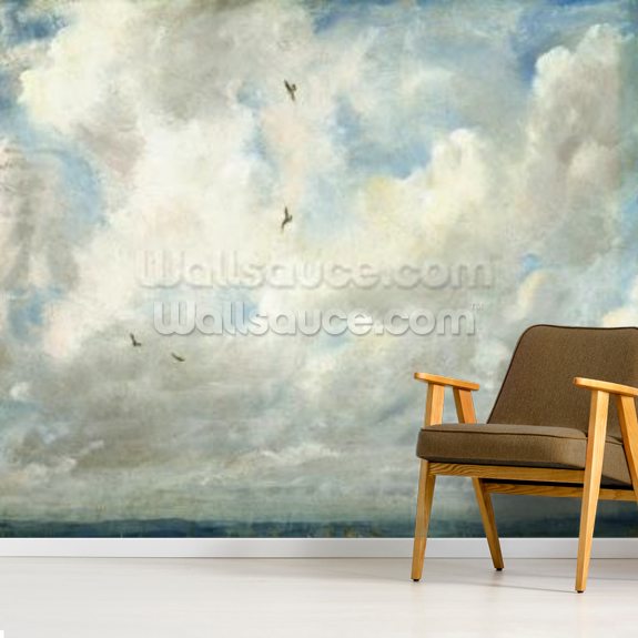 Constable, John - mural estudio de nubes | Wallsauce ES