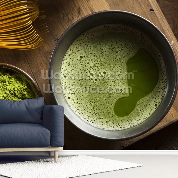 Matcha Tea Wallpaper | Wallsauce US